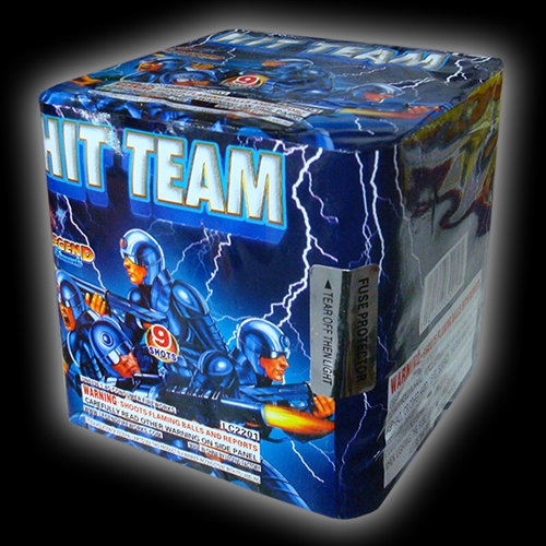 Hit Team 9 Shot Fireworks Cake | Legend
