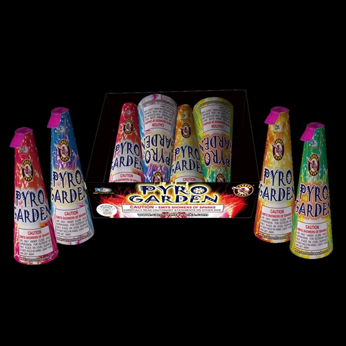 Pyro Garden - Firework Fountains - Cannon Brand