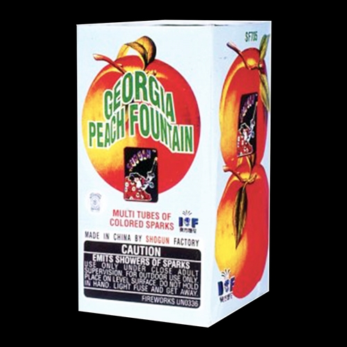 Georgia Peach - Fireworks Fountain - Shogun