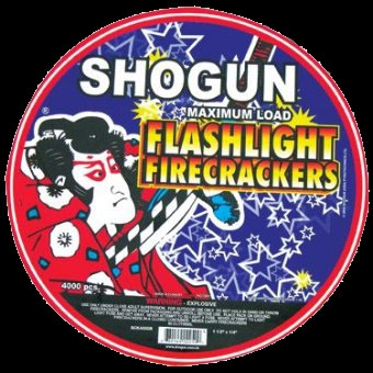 Flashlight Firecrackers 16 Rolls per Case: 16,000 Firecrackers