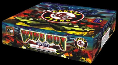Wipe Out - 135 Shots - Cannon