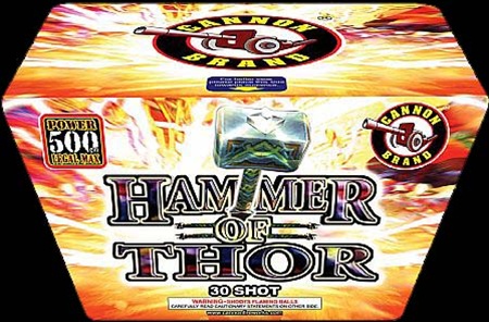 Hammer of Thor - 30 Shots - NEW - Cannon