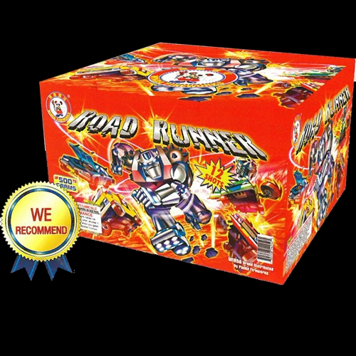 Road Runner - 12 Shot 500 Gram Fireworks Cake - Winda