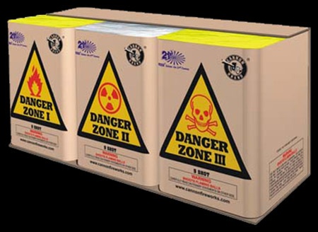 Danger Zone I, II, III (Assorted) - 9 Shots - Cannon
