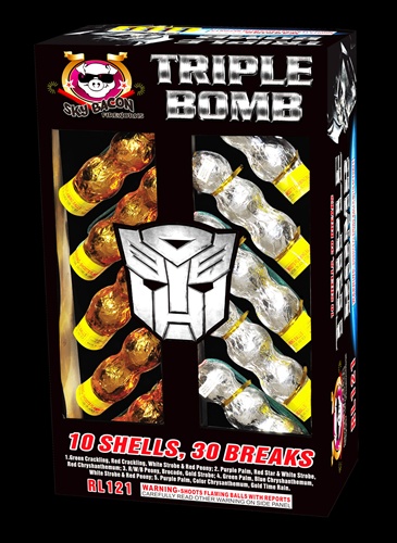 Triple Bomb - 1.75" - Sky Bacon